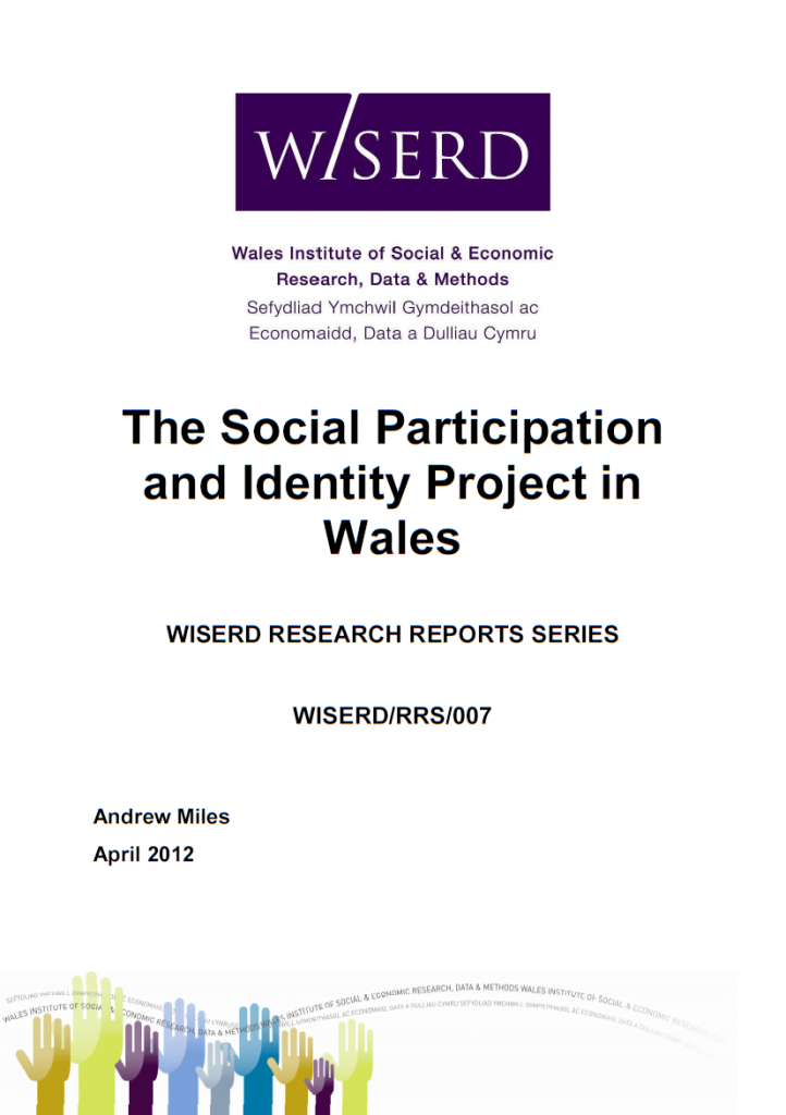 Social Participation and Identity – NCDS Project – Wales Institute of Social and Economic ...