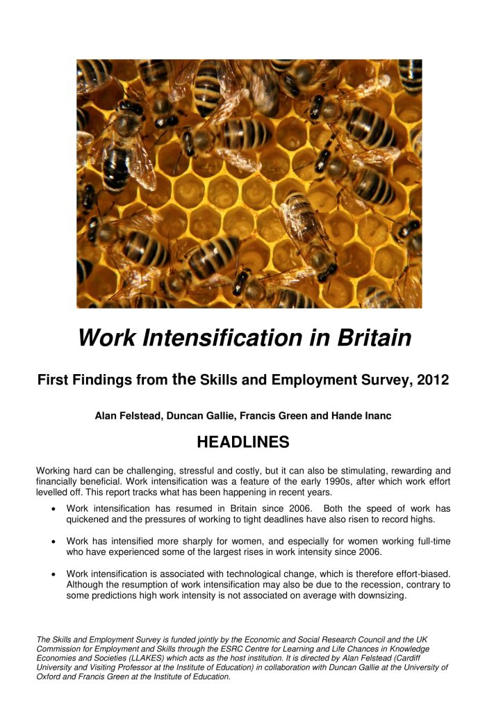 Skills and Employment Survey 2012 – Wales Institute of Social and ...