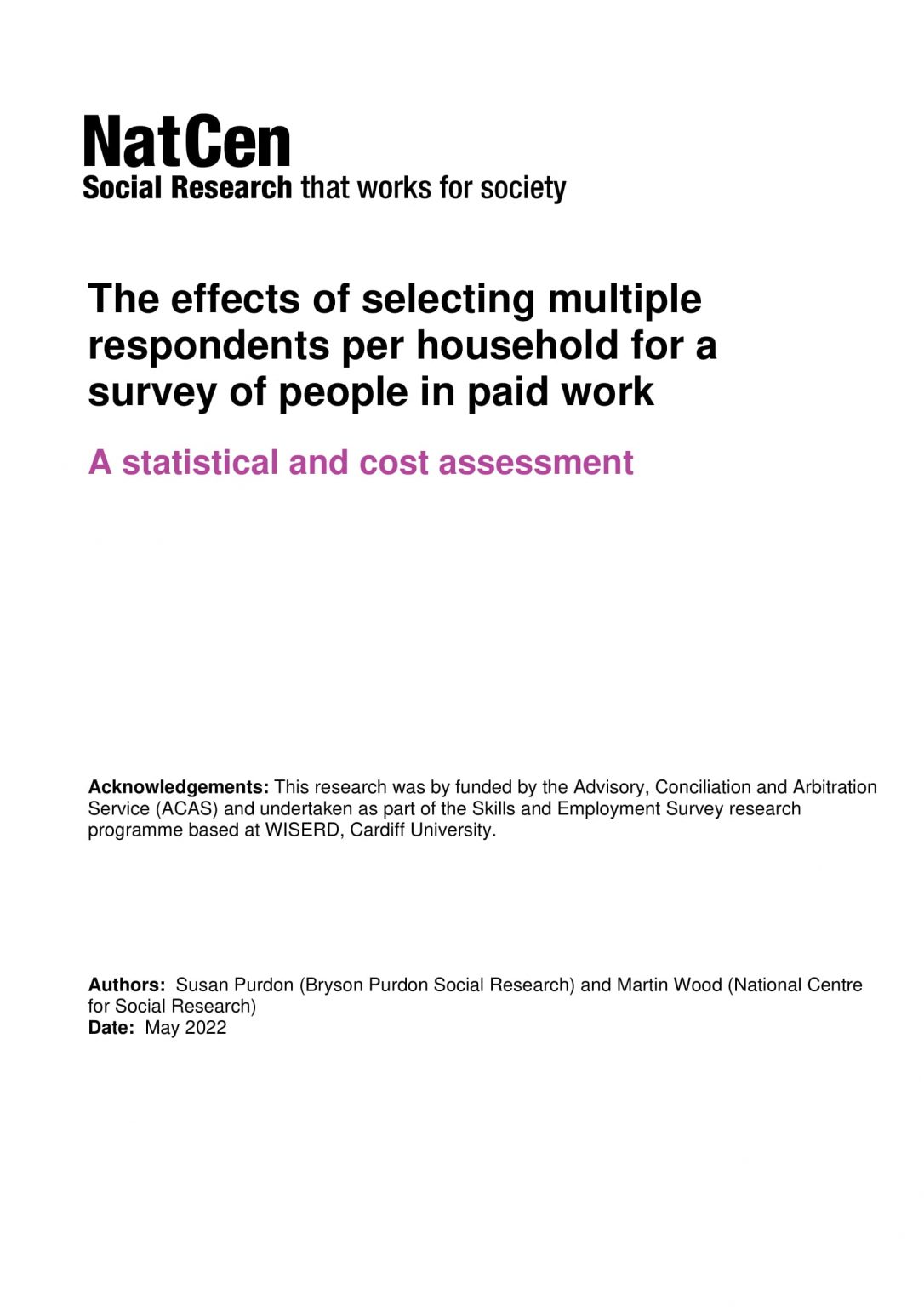 Skills and Employment Survey 2024 – Wales Institute of Social and ...